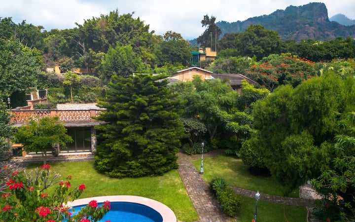 Retraite Paisible Dans La Nature Dans La Ville Magique De Tepoztlán - Tepoztlán