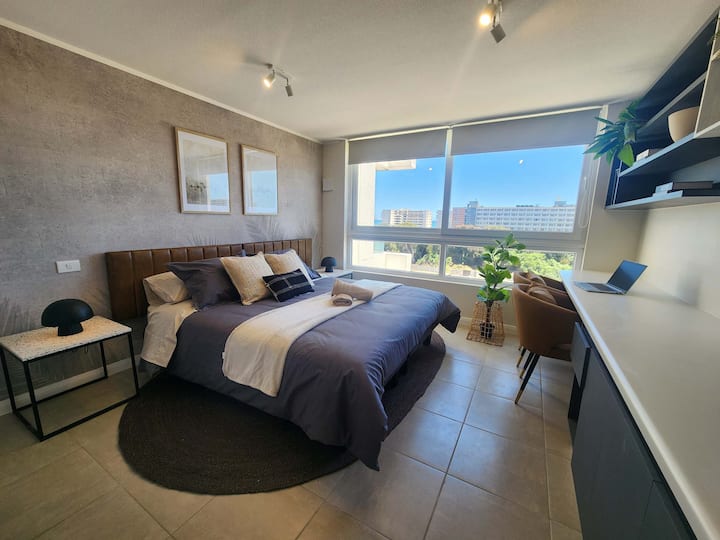 Hom | Vista Al Mar Y Parking Estudio En La Serena - La Serena