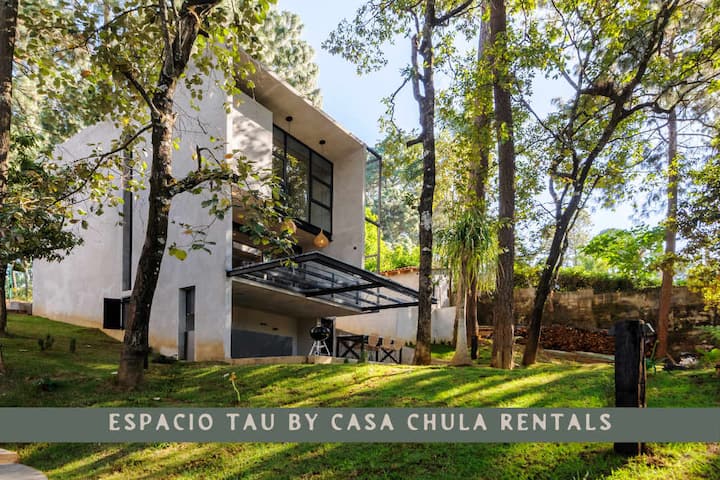 Increíble Casa Con Jacuzzi Y Terraza En El Bosque - Valle de Bravo