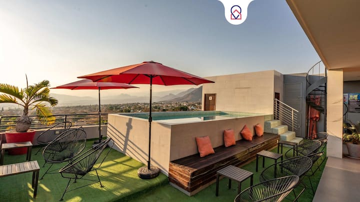 Moderno Y Céntrico Estudio Alberca, Gym & Rooftop - Oaxtepec