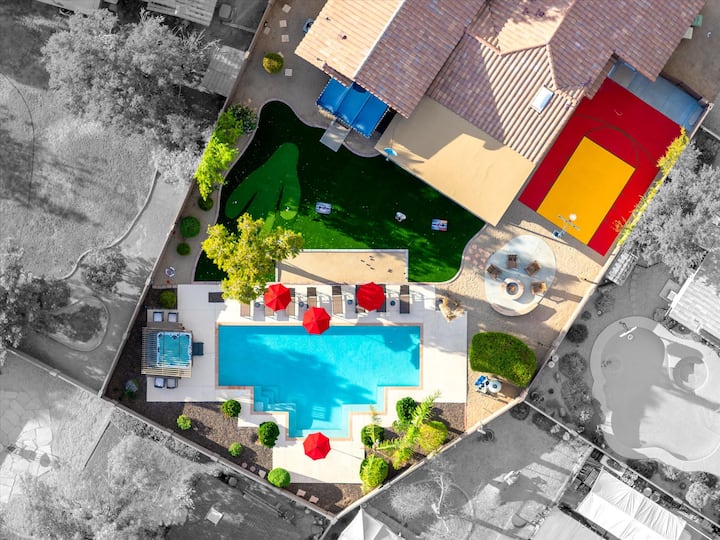 Sport Court Pool Hot Tub Pool Table Fire Pit Games - Glendale, AZ