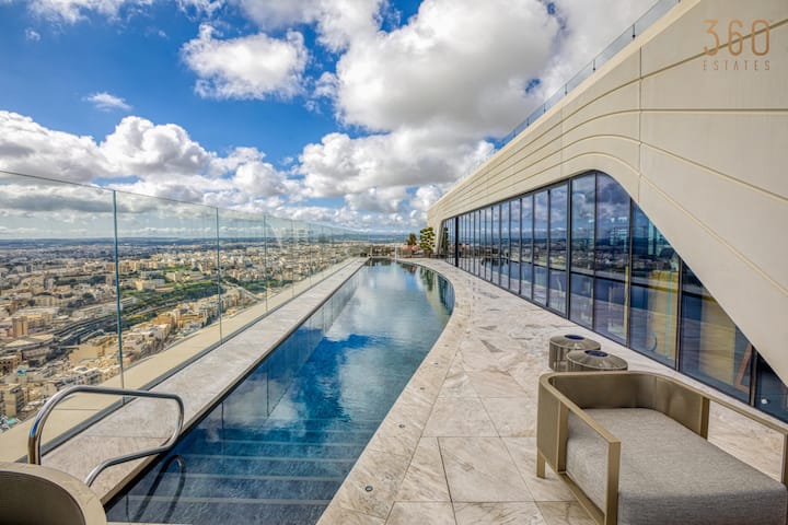 Modern 1br Apartment In St. Julian's With Pool - Málta