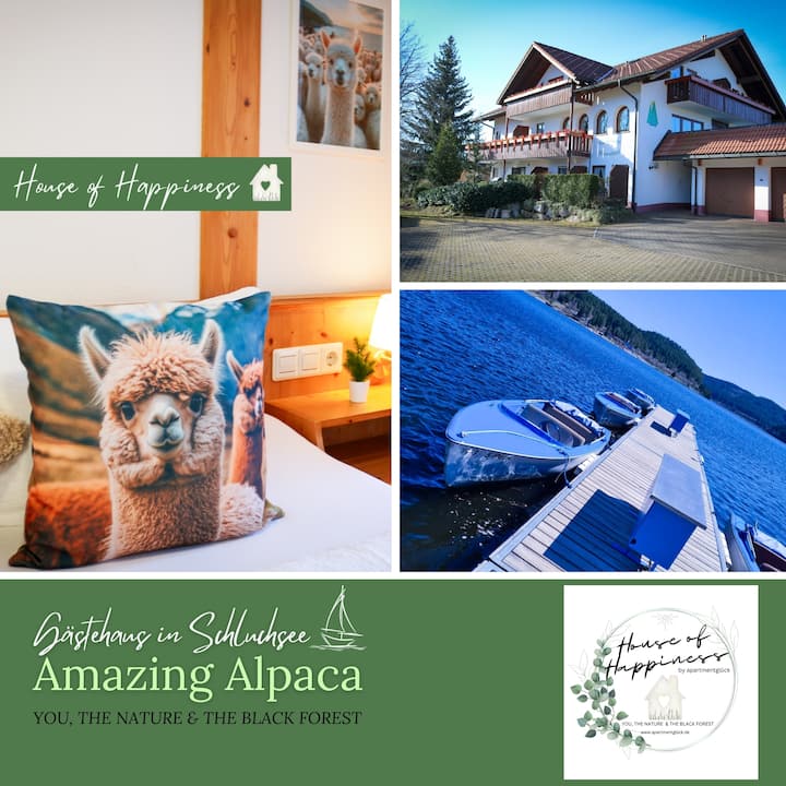 "Amazing Alpaka" Im House Of Happiness (14) - Schluchsee