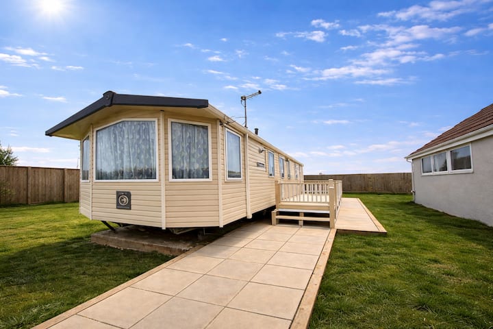 Roulotte-confort-sdb Privée Avec Douche-vue Sur Ja - Skegness