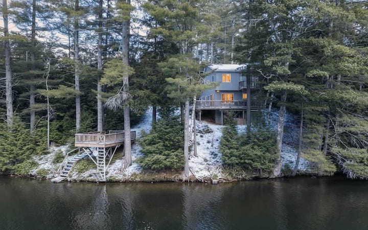 Maplewood 5-br Lake House 10-min To Okemo - Ludlow, VT