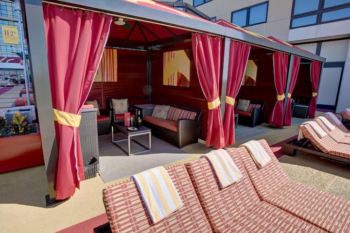 2 Double Bed Rooms, Golden Nugget, Rooftop Deck - Atlantic City