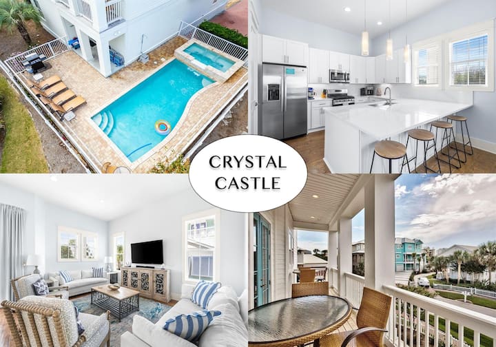 Crystal Castle*5kings*privatepool*elevator*beachge - Destin, FL