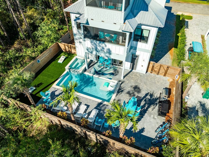*Marl-inn Blue Luxury-private Pool And Spa* - 德斯坦