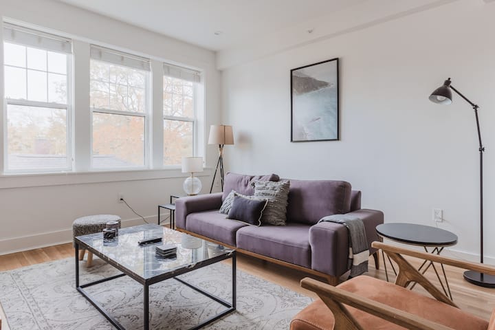 Blueground | Porter Square 1bd Apartment - 케임브리지