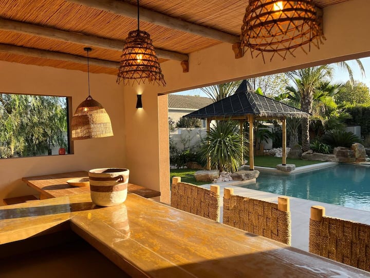 Villa Palmera–sérénité & Charme Proche De Béziers - Hérault