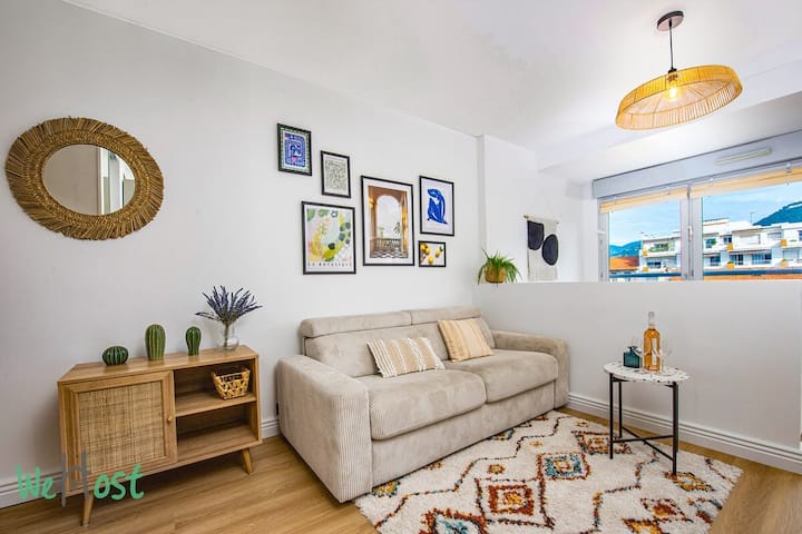 Wehost "Casa Allegria" - 4pers /2lits /Balcon-clim - Castel Plage - Nice