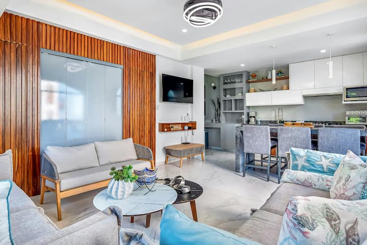 1br Apartment With Partial Ocean View - Conchas Chinas