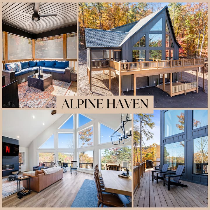 Modern Alpine Retreat I 5br W/ Epic Mtn Views - Massanutten, VA