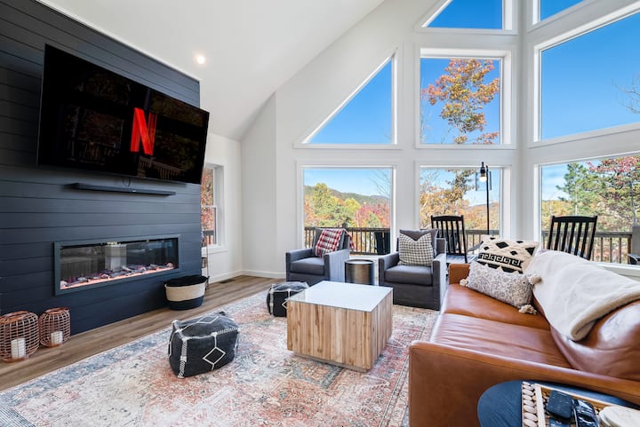 Epic Mtn Views I Luxe 5br Alpine Escape - Massanutten, VA