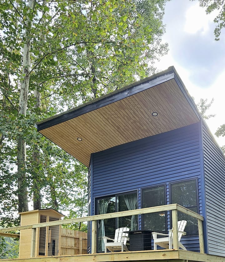 The Overhang-tiny House-salle De Bain Privée - Laurelville, OH
