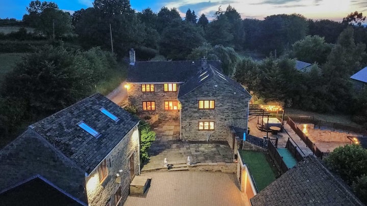 Habberjam Farm: Pool, Sauna, Hot Tub, Fire Pit - Chesterfield