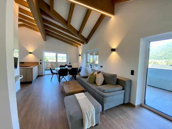 Penthouse Voll-bartl Avec De Superbes Vues - Saalfelden am Steinernen Meer