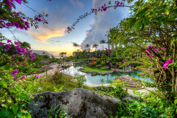 Ocean And Mountain Views! Hanalei Bay Resort - Kauai, HI