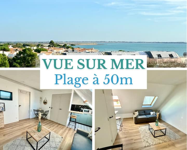 Studio Vue Mer à 50m De La Plage - Île de Ré