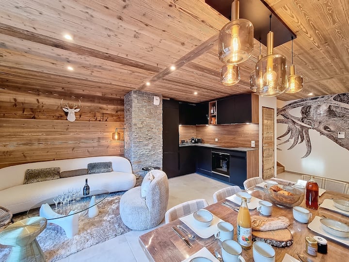 Le Grand Cerf - Appartement 8 Pers - Proche Centre - Les Gets