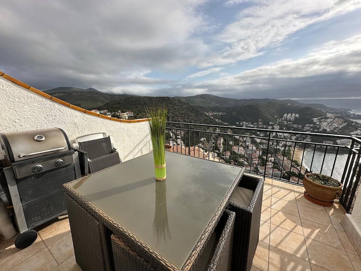 Studio Spectaculaire Avec Vue Sur La Mer Av-64 - Roses