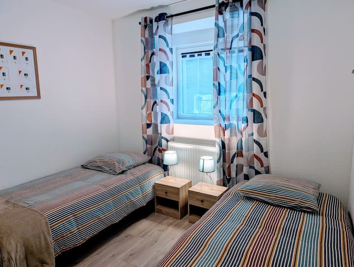 Appart Moderne, Terrasse Ensoleillée - Barrage de Michelbach