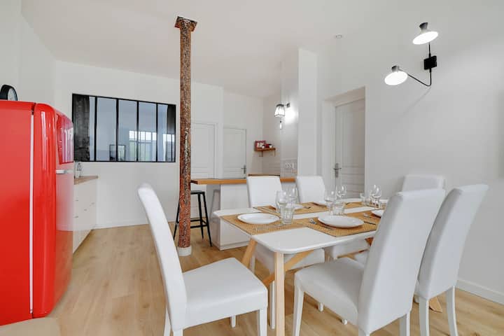 Loft D'exception Pour 6 Personnes - Voltaire 11e - Bastille