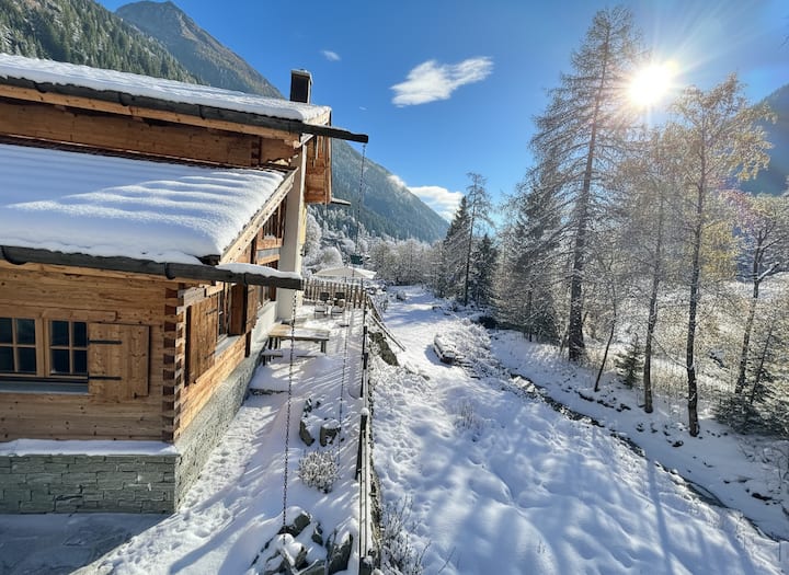 Chalet-salle De Bain Privée-vue Sur La Rivière-cha - Mallnitz