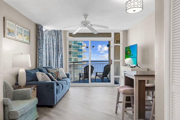 Oceanview - 3 Bds - Indoor Waterpark - 2 Queen Bds - North Myrtle Beach, SC