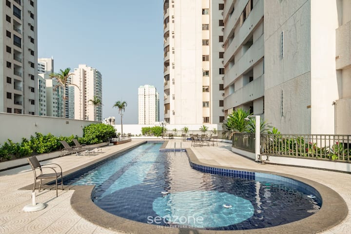 Studio, Building Pool, Near Hosp Unique Bli1801 - Goiânia