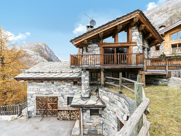 Navette Privative | Chalet Cozy Pour 10 + Jacuzzi - Bonneval-sur-Arc