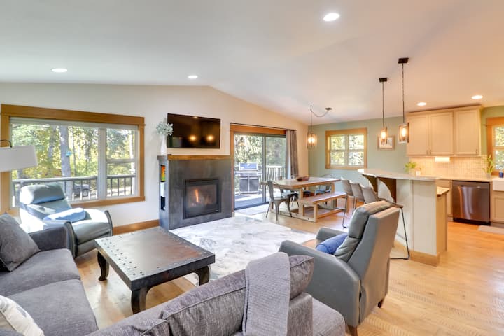 5 Mi To Whitefish Resort Lift: Apt W/ Beach Access - 콜럼비아 팔스