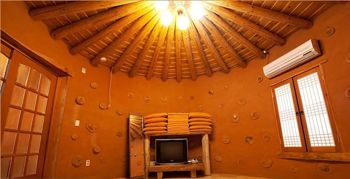 따뜻하고 아늑한 분위기의 친환경숙소 Room1 - 풍기읍