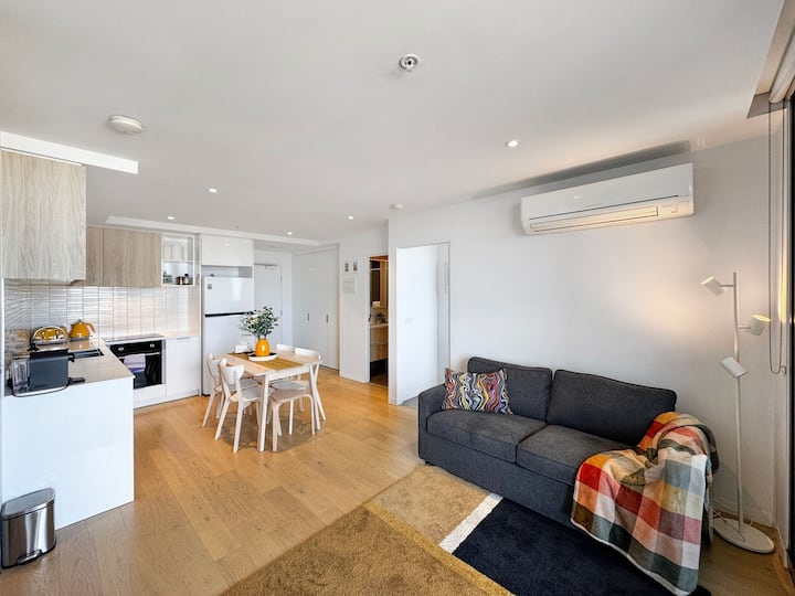 Ocean View Modern 2 Bedroom In St Kilda W/parking - St Kilda