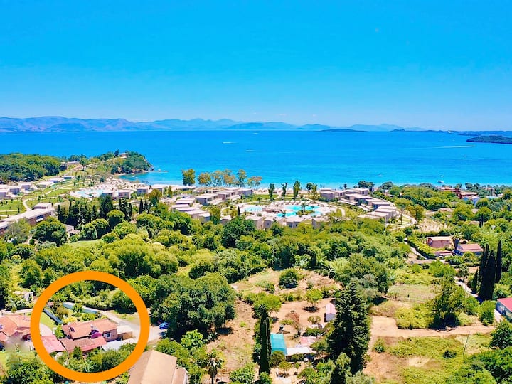 Beach Villa Night Flower With Private Pool - Corfou