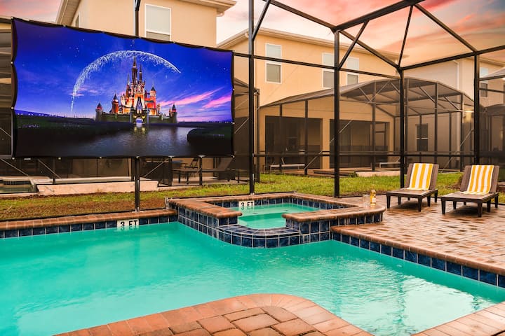 Family Villa W/pool, Hot Tub & Water Park - Kissimmee