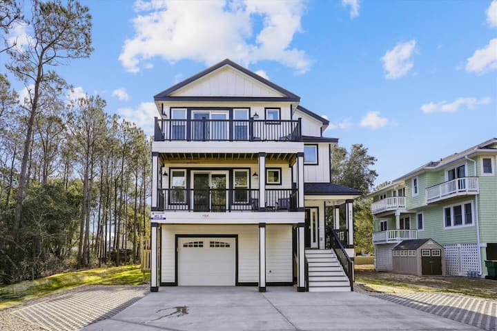 Sound Beach/access,elevator Poolheat Hottub Gamerm - Corolla, NC