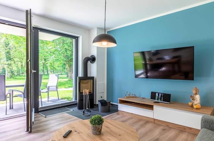 Waterfront Apartment Zuversicht - Krakow am See