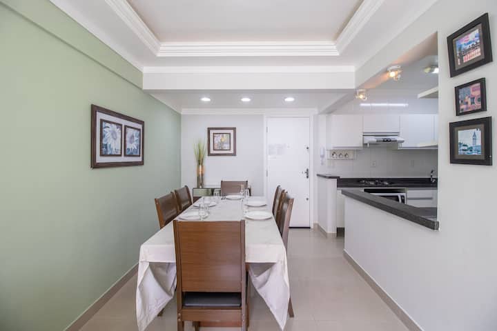 Rpa93 - Av Brasil, Quadra Mar, 1 Dorm, Tv Smart - Balneário Camboriú