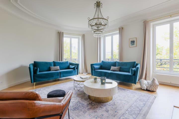 Appt Luxueux - 4br/10p- Ternes/pereire - Paris