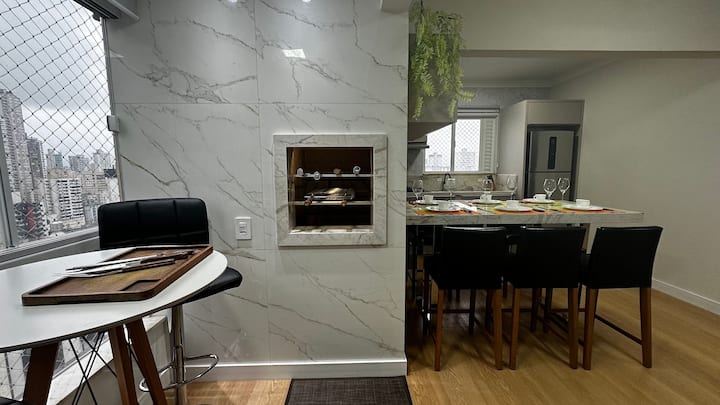 Pz01- 3 Quartos| Pé Na Areia| Vista Mar| Churrasq. - Balneário Camboriú