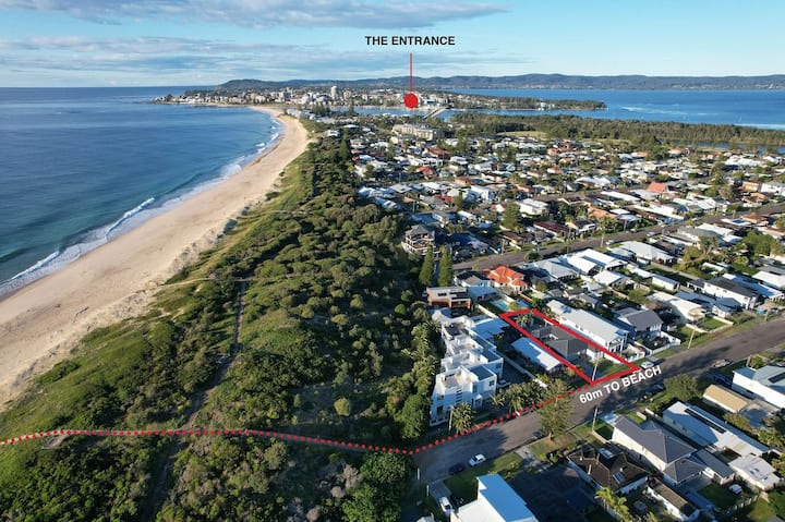 4br Coastal Home | Steps To Beach, Bbq & Games - Toowoon Bay