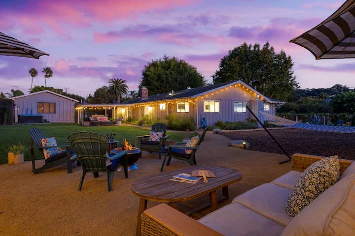 Dog-friendly, Spacious 4-br W/ Hot Tub, Near Beach - Santa Barbara, CA