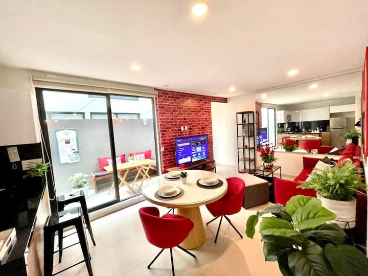 Precioso, Planta Baja Con Terraza En La Del Valle - Benito Juarez