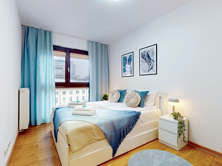 Appartement Avec Balcon, Climatisation Et Parking | Métro Plocka - Varsovie