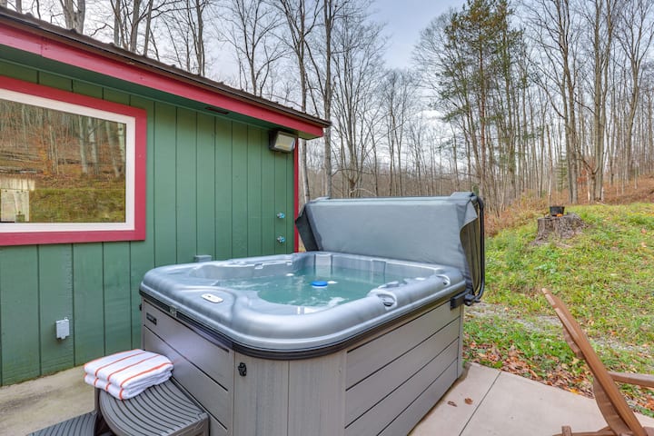 Hike, Soak, Stargaze: Cohocton Cabin On 25 Acres - Finger Lakes, NY