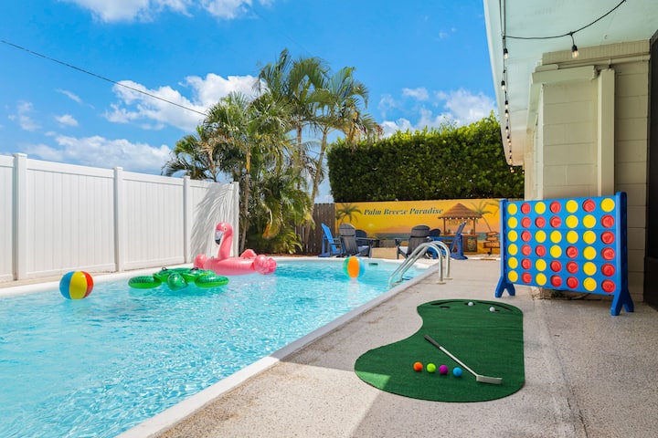 7 Mins To The Beach | Pool, Games & Family Fun - Treasure Island, FL
