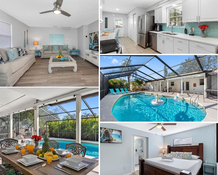 Sunny Pool Oasis • 4br Near Gulf Beaches - Largo, FL
