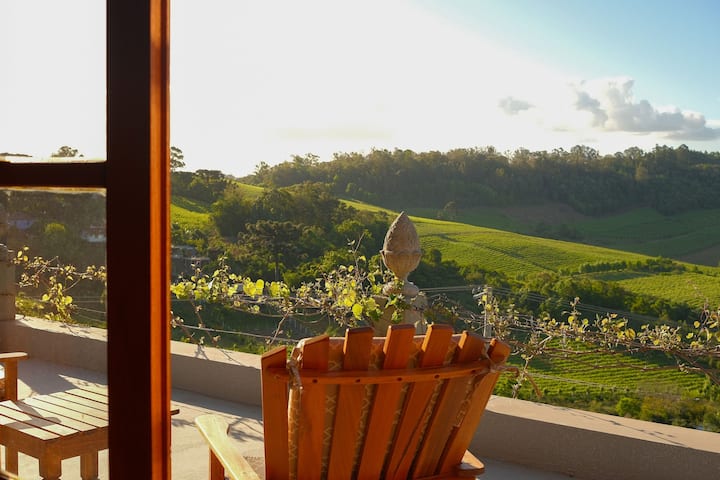 Casa Paterna Vista ÚNica Para O Vale Dos Vinhedos - Garibaldi