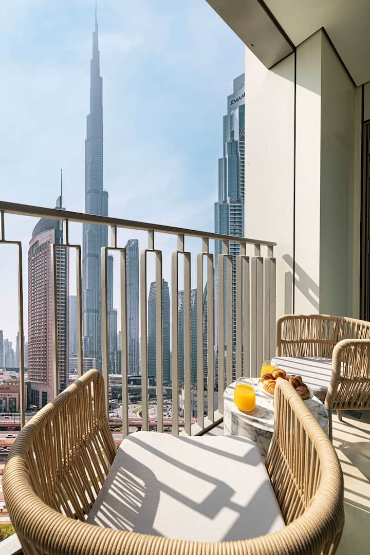 Iconic Burj Khalifa View | 5 Mn Walk To Dubai Mall - Dubai